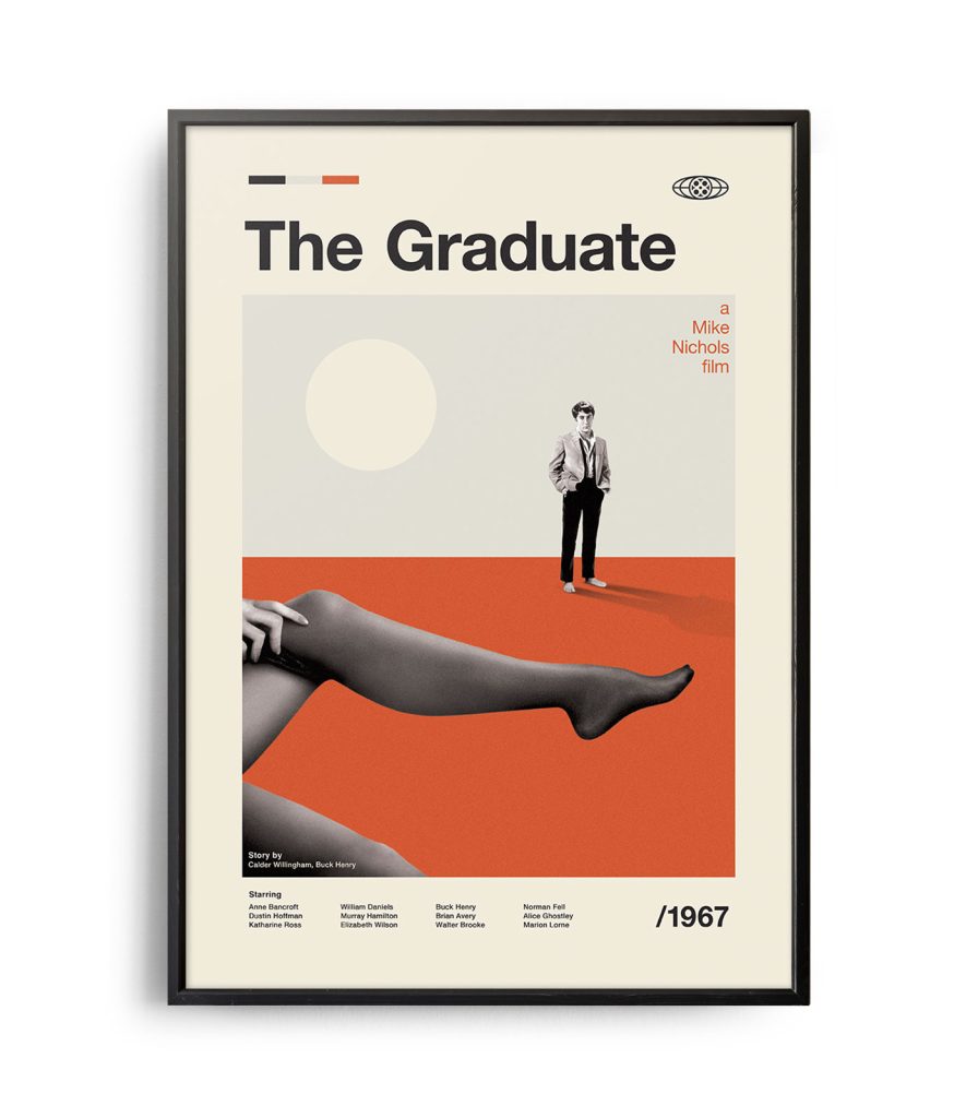 The Graduate Movie Poster The Graduate Year : 1967 USA Dustin Hoffman